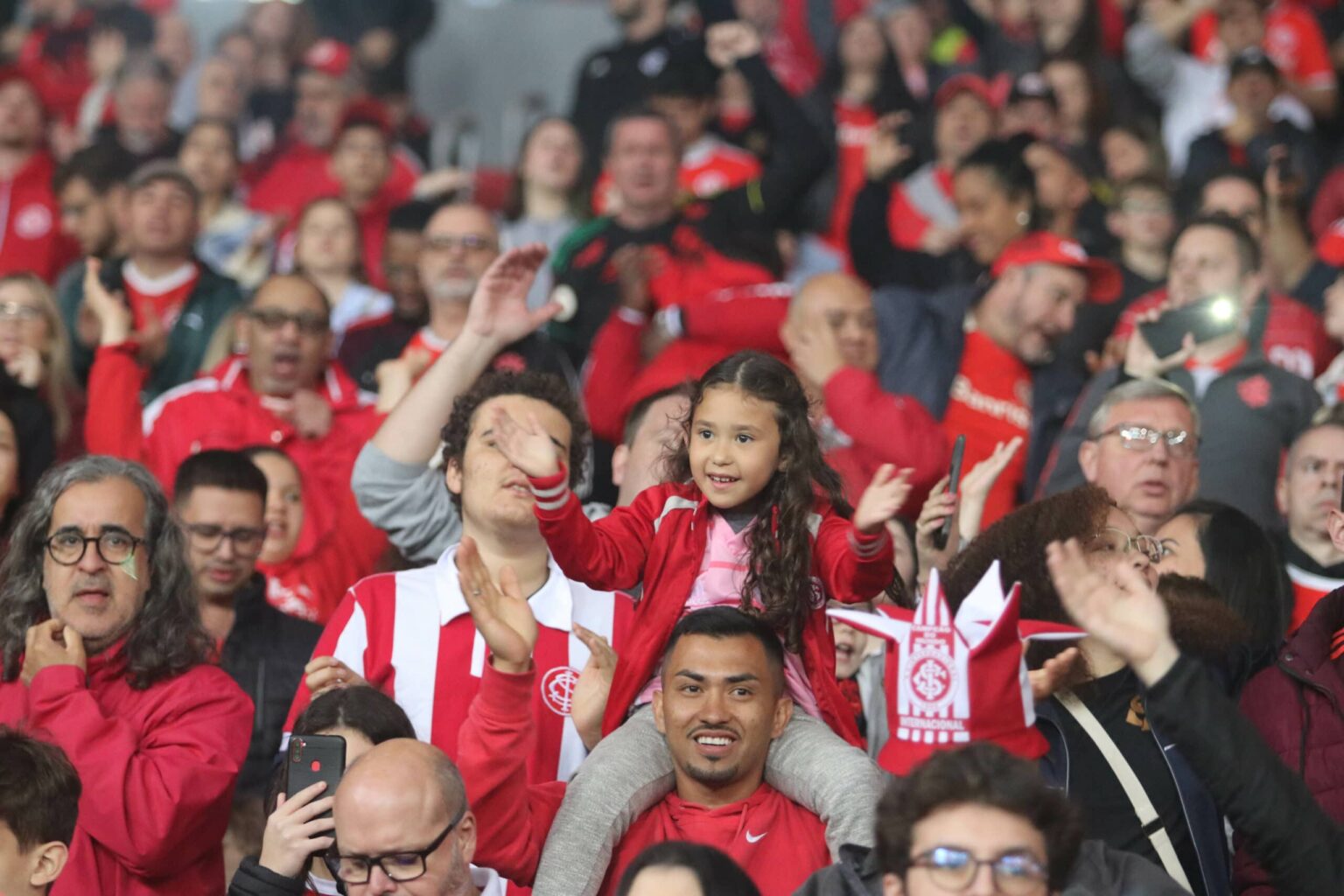 Internacional vem trabalhando bem na formação de torcedores